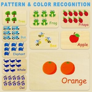 Toys | Educational Wooden Counting Toy Set | Poshmark